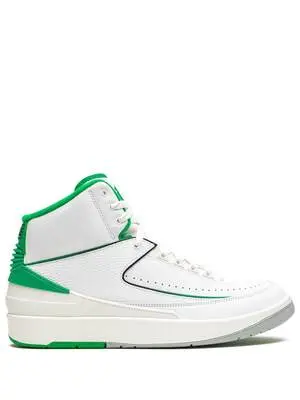 JORDAN Air 2 Lucky Green Sneakers - White