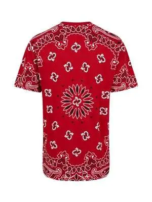 Supreme X Hanes Bandana Tagless Crew Neck T-shirt - Red