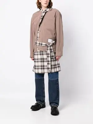 Mihara Yasuhiro Layered Shirt Coat