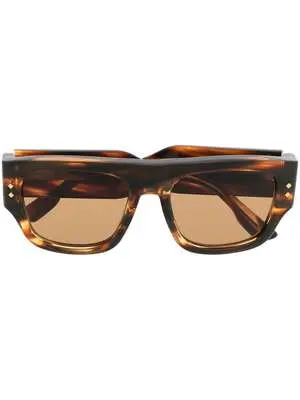 Gucci Logo Square-frame Sunglasses