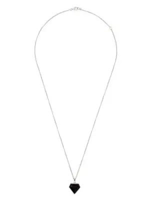 Mateo Pentagon Pendant Necklace - Silver