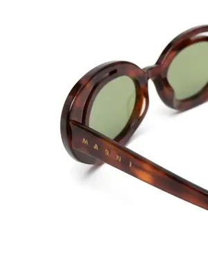 Marni Zion Oval-frame Sunglasses