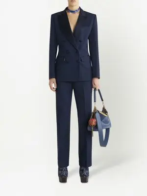 Etro Tailored Trousers With Pressed Crease