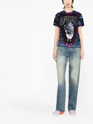 Amiri Crystal Ball Tie-dye T-shirt