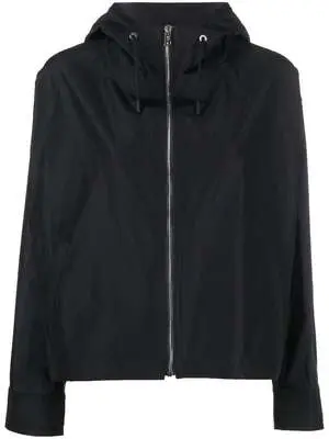 YVES SALOMON Zip-up Hooded Jacket
