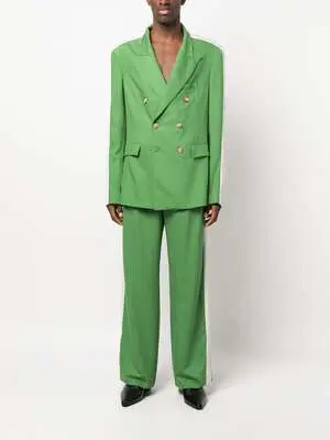 Ahluwalia Colour-block Double-breasted Blazer