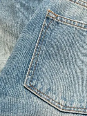 Amiri Distressed Straight-leg Jeans