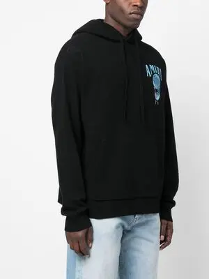 Amiri Graphic-embroidered Cotton Hoodie