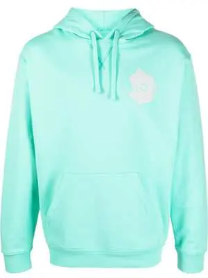 OBJECTS IV LIFE Abstract-print Organic Cotton Hoodie
