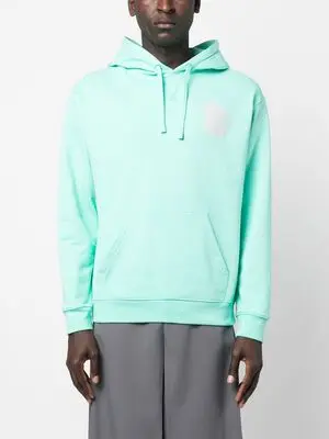 OBJECTS IV LIFE Abstract-print Organic Cotton Hoodie