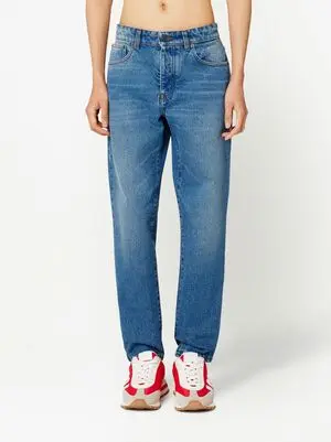 Ami Mid-rise Straight-leg Jeans