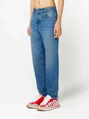 Ami Mid-rise Straight-leg Jeans