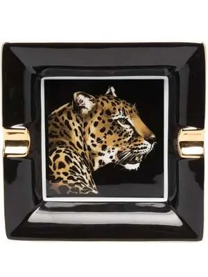 Dolce & Gabbana Tiger-print Ashtray - Brown