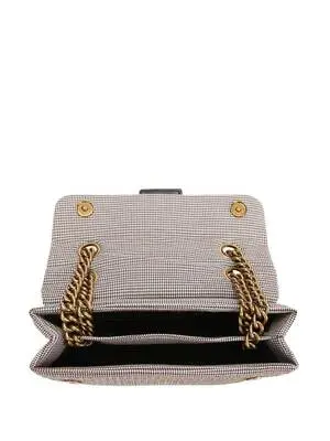 Kurt Geiger Mini Kensington Houndstooth Tote - Neutrals