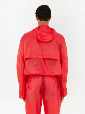 FERRAGAMO Four-pocket Hooded Jacket - Red