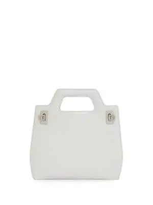FERRAGAMO Top-handle Leather Mini Bag