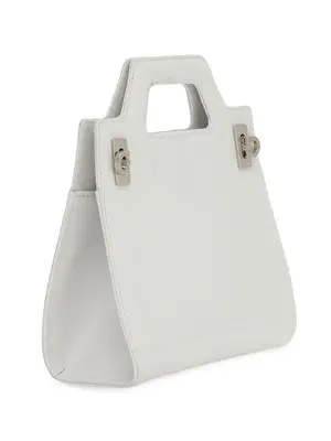 FERRAGAMO Top-handle Leather Mini Bag