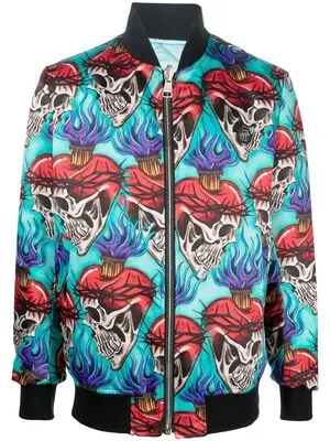 Philipp Plein Graphic Outerwear For Men