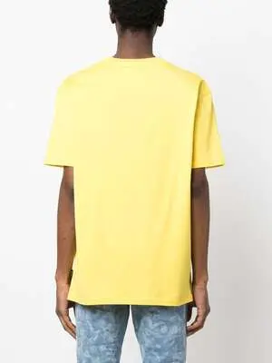 Philipp Plein Gothic Plein Short-sleeve T-shirt - Yellow