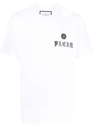 Philipp Plein Chest Logo-print Detail T-shirt - White