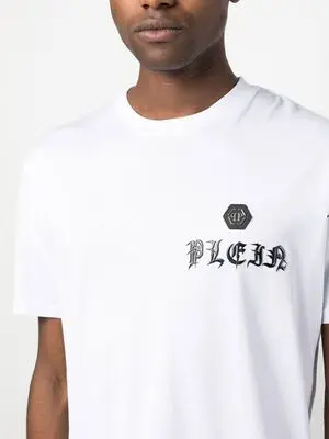Philipp Plein Chest Logo-print Detail T-shirt - White