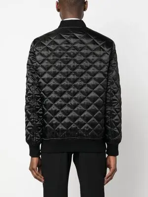 Philipp Plein Reversible Quilted Bomber Jacket