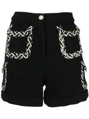 Edward Achour Paris Thigh Length Shorts For Women