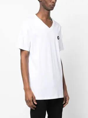 Philipp Plein Gothic Plein V-neck T-shirt
