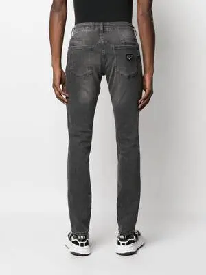 Philipp Plein Slim-cut Jeans - Grey