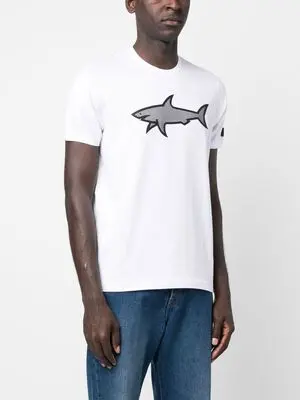 Paul & Shark Logo-print Cotton T-shirt