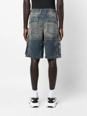DIESEL® Patch-pockets Denim Shorts