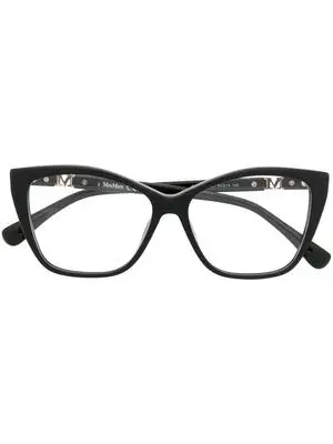 Max Mara Square Frame Glasses - Black