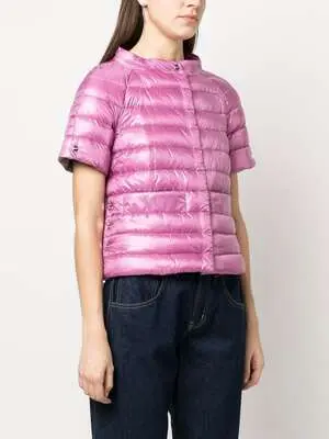 Herno Padded Short Sleeved Jacket - Pink