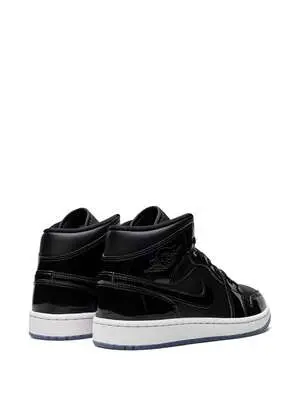 JORDAN Air 1 Mid Se Space Jam Sneakers - Black