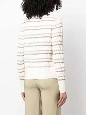 BOSS Double-striped Knitted Sweater