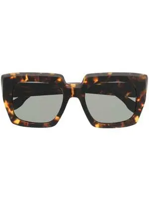 RETROSUPERFUTURE Tortoiseshell-effect Square-frame Sunglasses