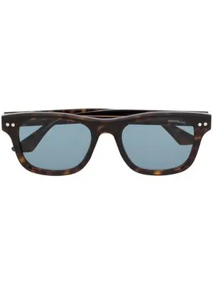 Montblanc Tortoiseshell Sunglasses - Brown