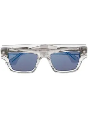 Montblanc Rectangular-frame Transparent Sunglasses