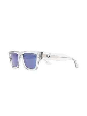 Montblanc Rectangular-frame Transparent Sunglasses