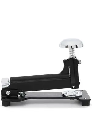 EL CASCO Polished Chrome Desk Stapler - Black