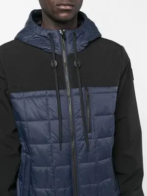 Moose Knuckles Panelled Hooded Padded Jacket