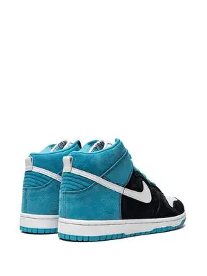 Nike Sb Dunk High Pro Send Help Sneakers - Black