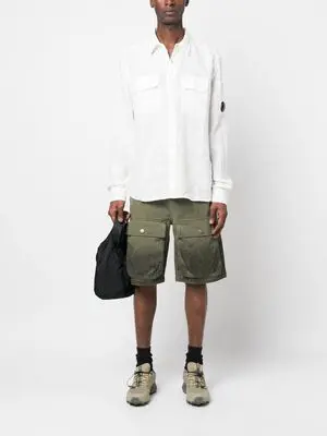 C.P. COMPANY Logo-patch Shirt