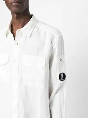 C.P. COMPANY Logo-patch Shirt