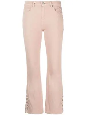 Pinko Raw Edge Hem Jeans For Women