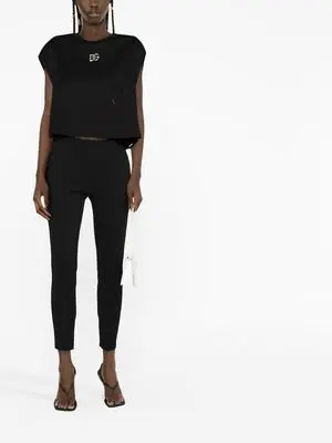 Dolce & Gabbana Ankle-zip Leggings
