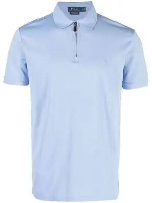 Polo Ralph Lauren Short-sleeve Cotton Polo Shirt - Blue