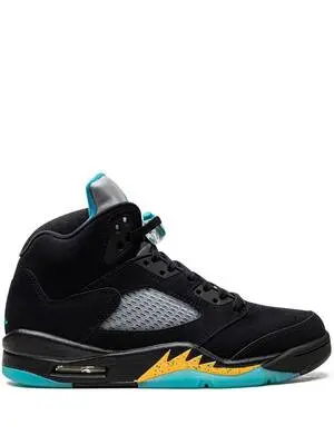 JORDAN Air 5 Aqua Sneakers - Black