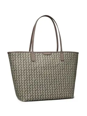 Tory Burch Ever-ready Monogram Tote Bag - Grey