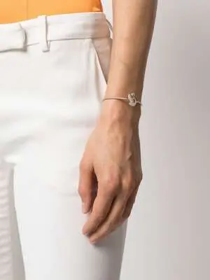 SWAROVSKI Logo Charm Bracelet